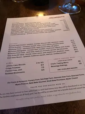 Millwright's Restaurant and Tavern in Simsbury, CT - 4.6 Rating