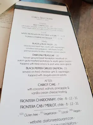 Darfons Restaurant + Bar in Nashville, TN - 4.5 Rating